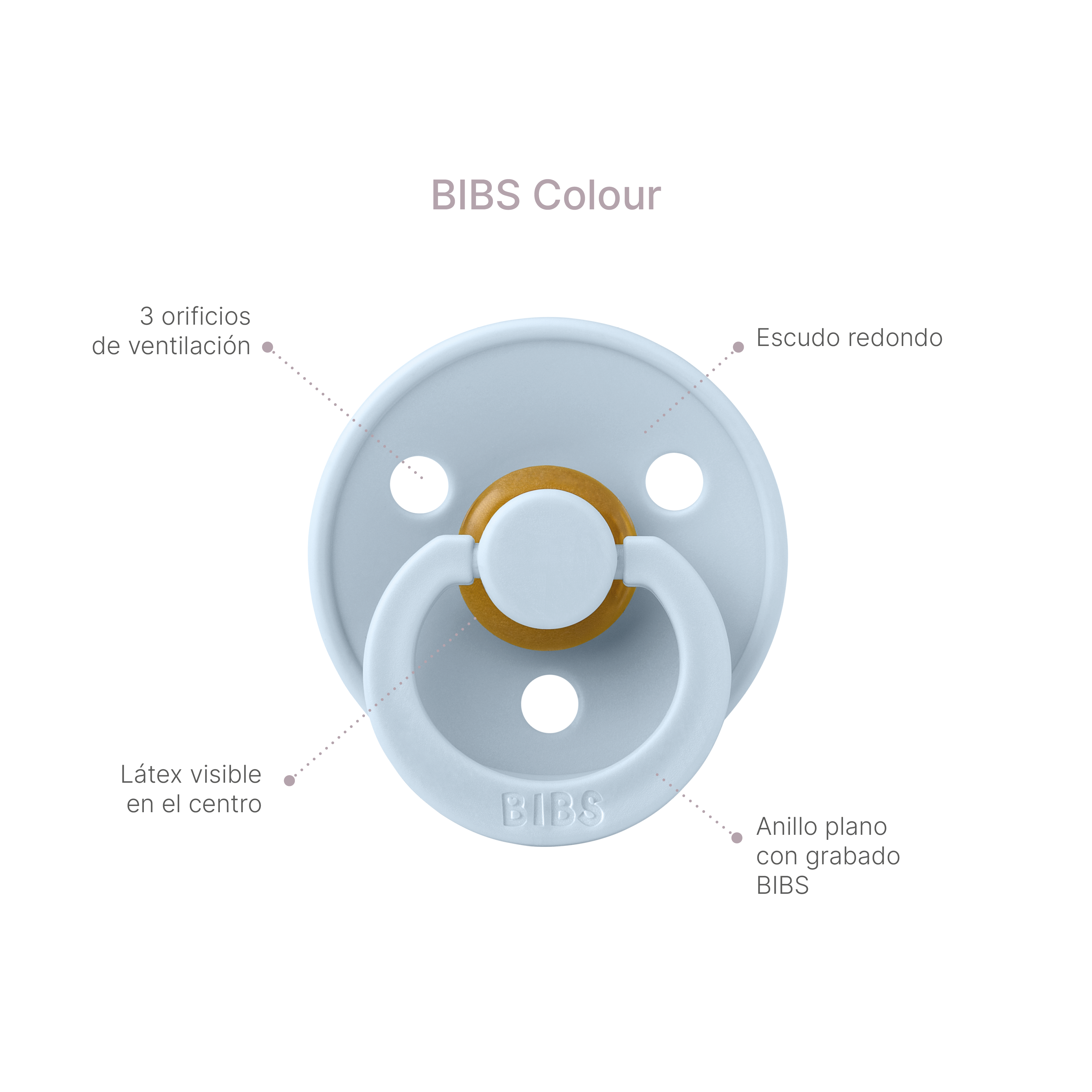 Bibs Chupones De Látex Para Bebe De 0-6 Meses – bebemoonmx